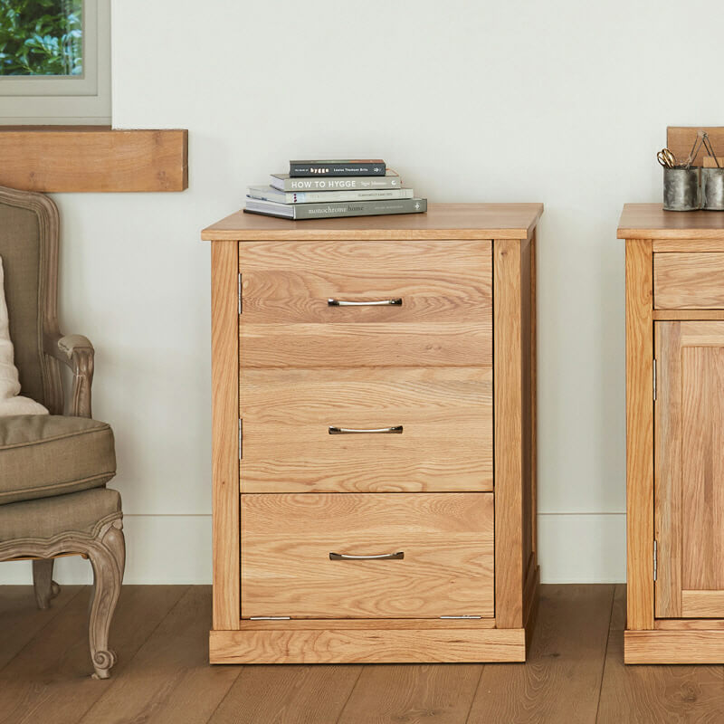 Solid Oak Printer Cabinet, Fully Assembled | Cheap-Furniture