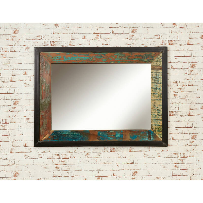 Reclaimed Large Mirror (landscape/portrait) [Urban Chic]